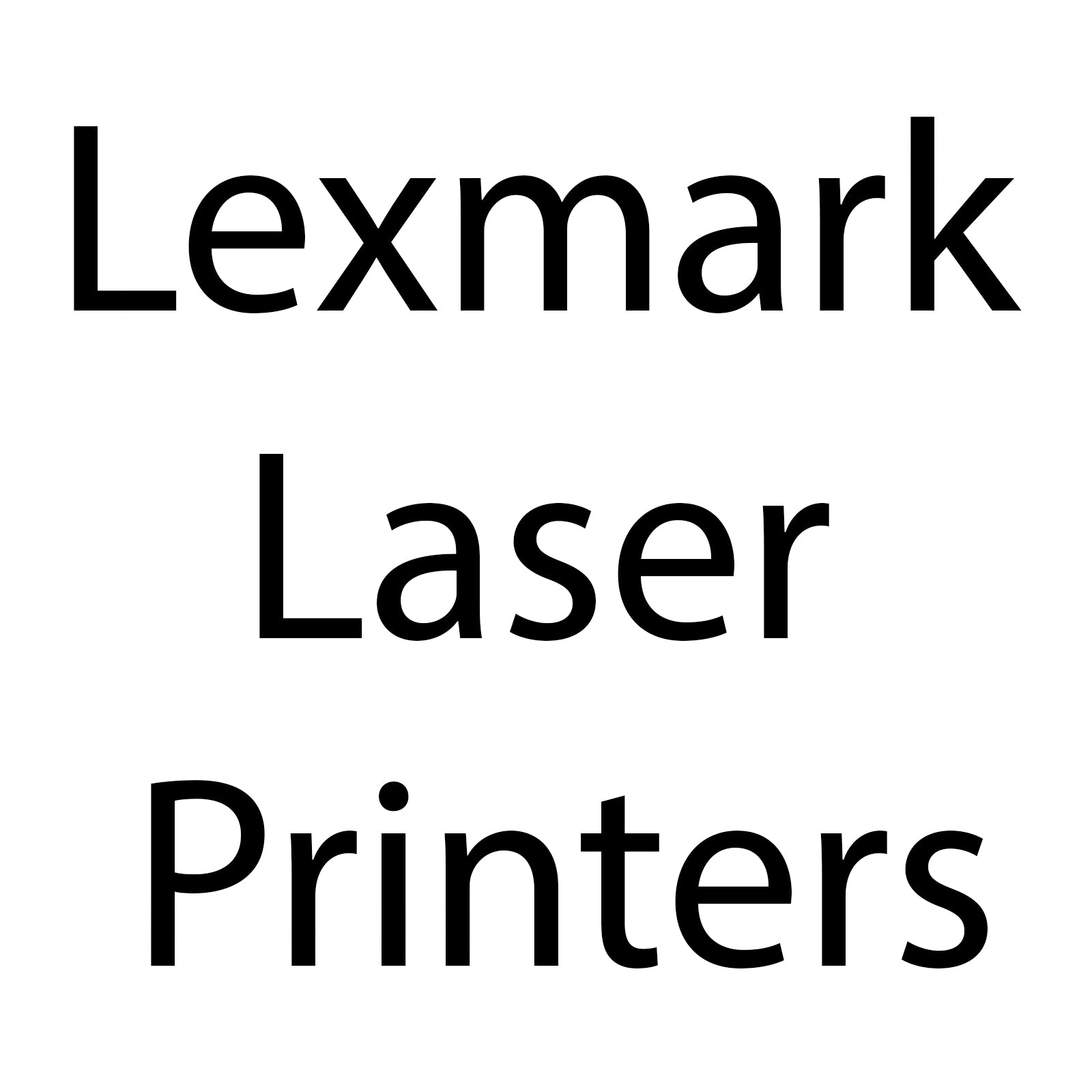 Lexmark Laser Printers